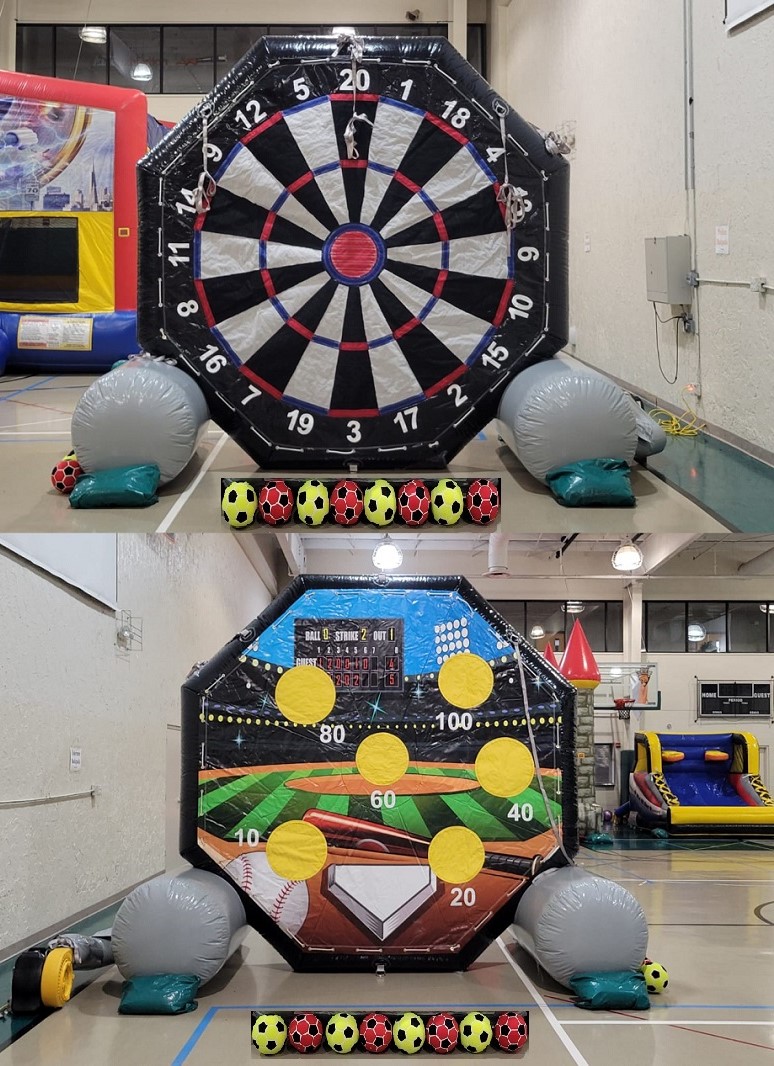 MULTI THEME AIM GAME - Obstacle Course Rentals & Lime Green Course ...